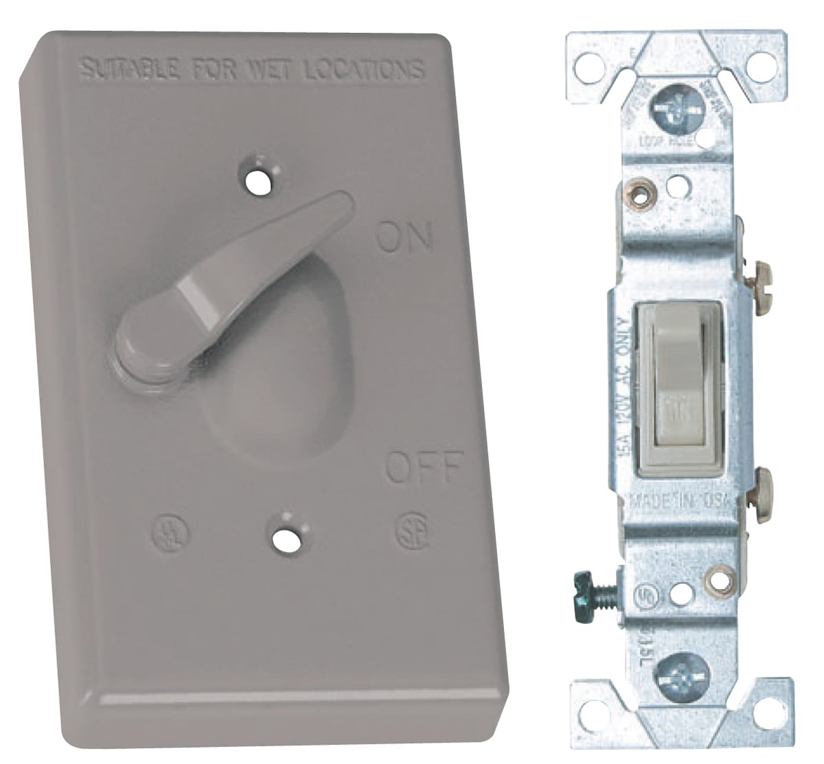 One-Gang Toggle Cover with Toggle Switch | Sigma Engineered Solutions