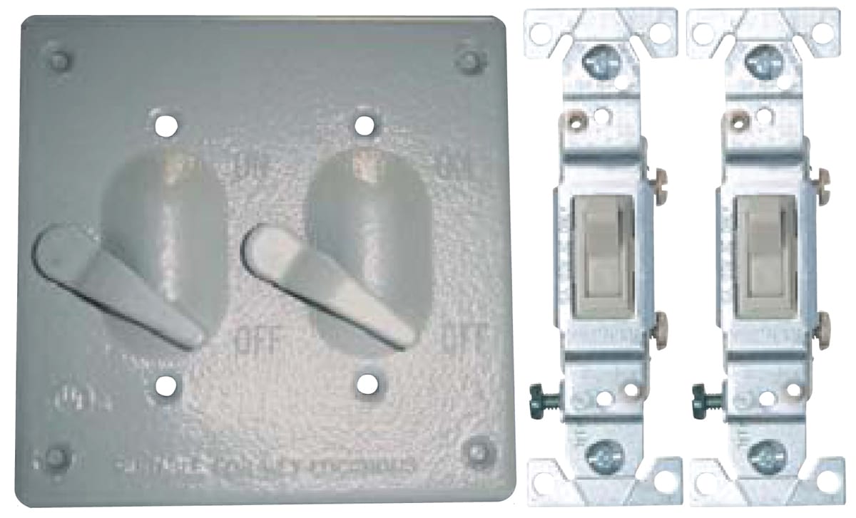 Two-Gang Toggle Switch Kit | Sigma Engineered Solutions